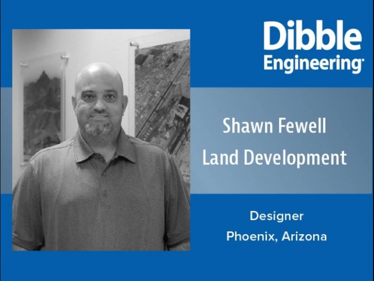 Welcome Shawn Fewell | Designer, Land Development - Dibble