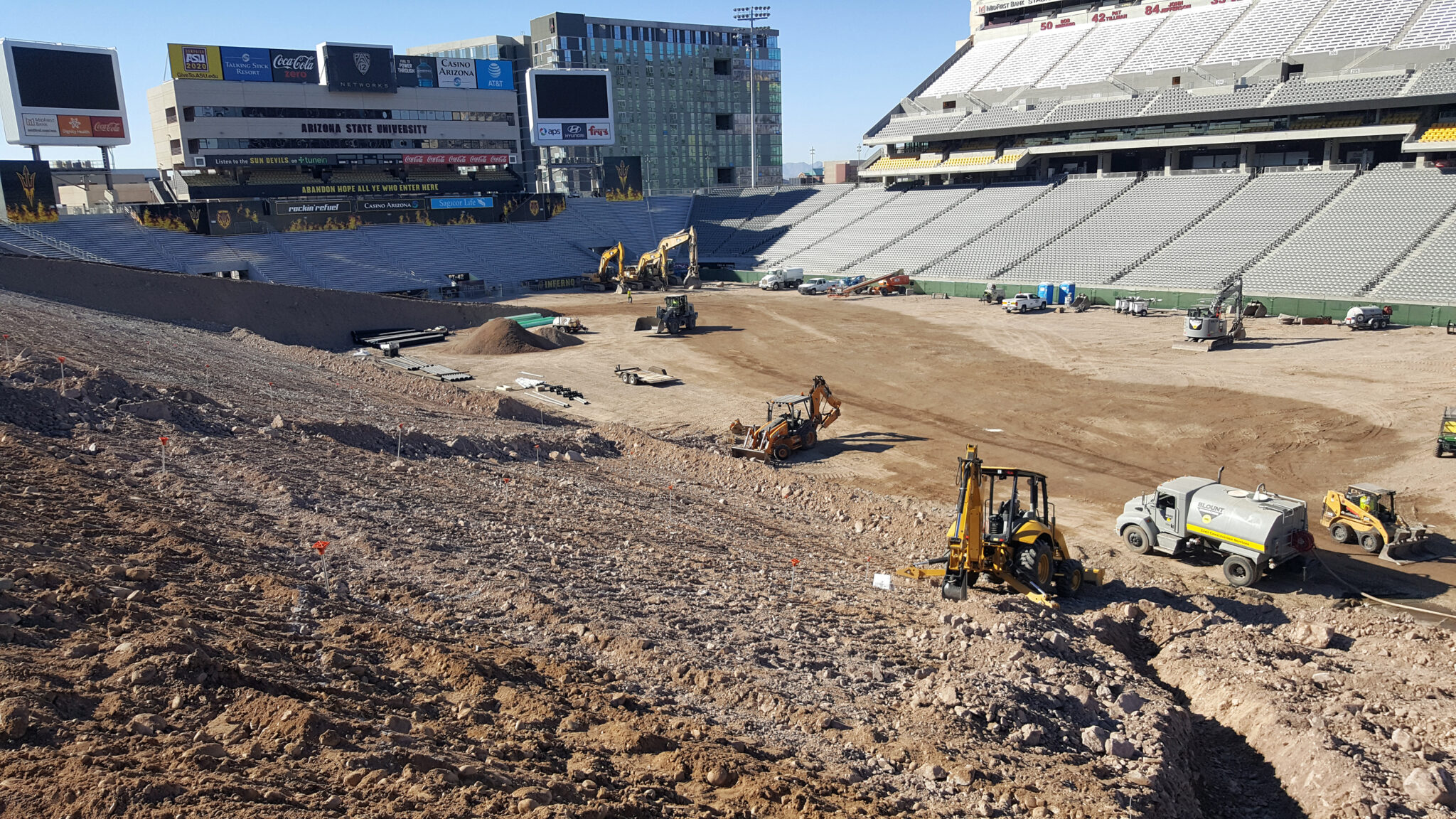 Arizona State University Sun Devil Stadium Renovation - Dibble