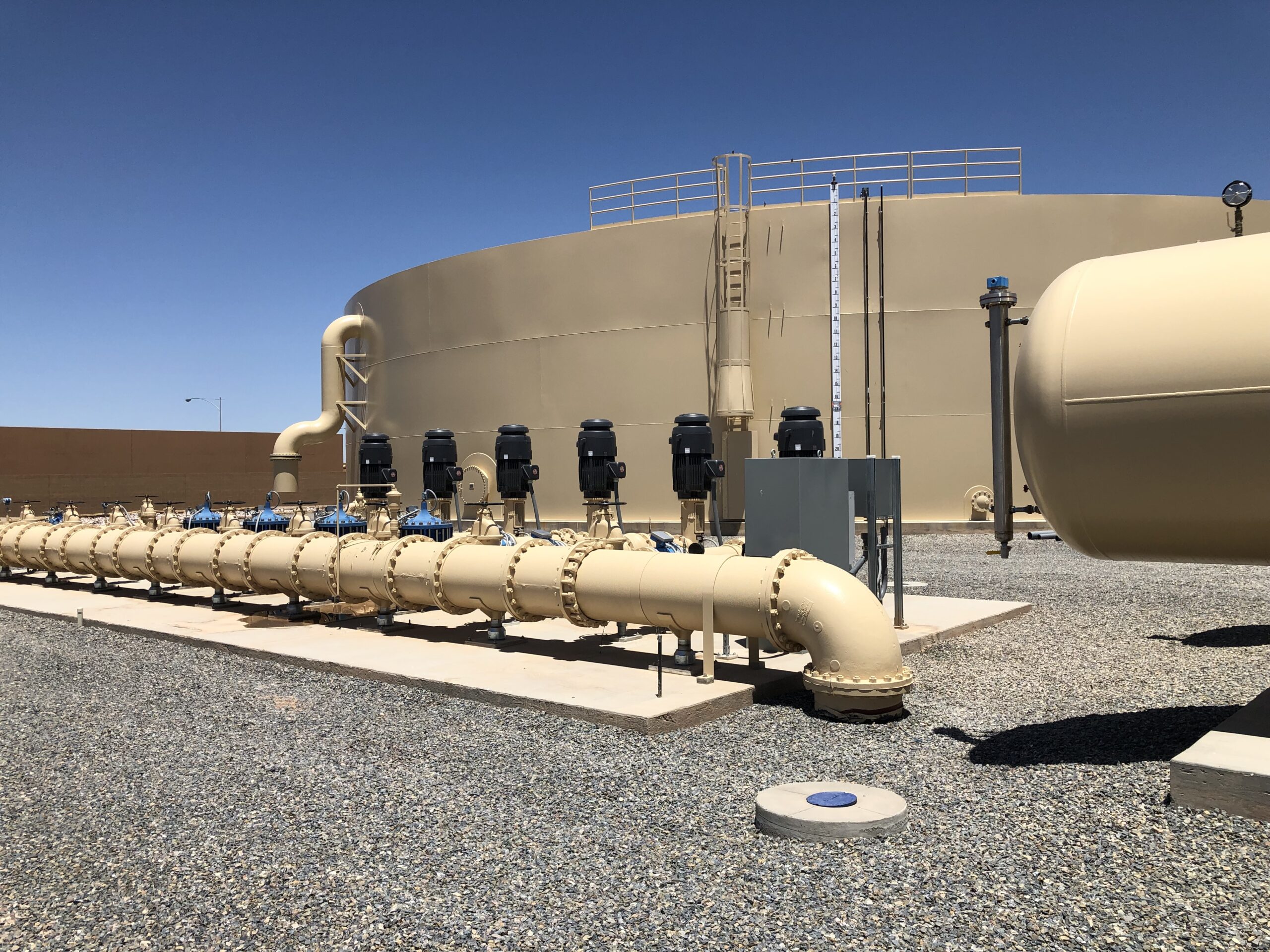 Santiago Trail Water Facility (D-B) Reservoir and Pump Station - Dibble