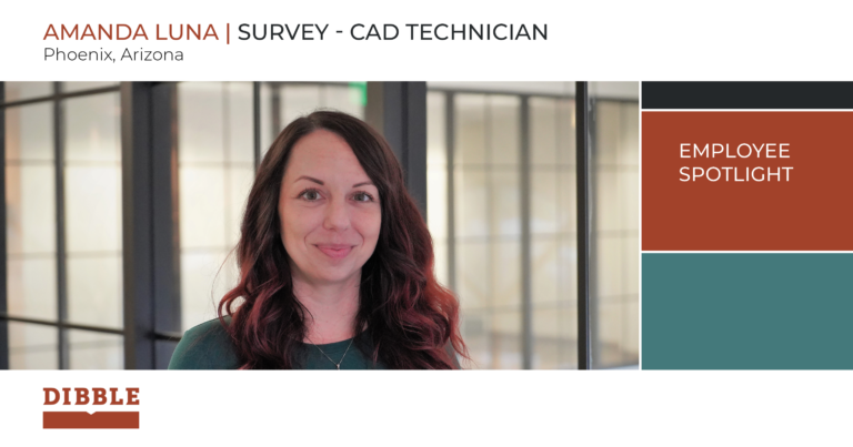 Welcome Amanda Luna - Survey - CAD Technician - Dibble