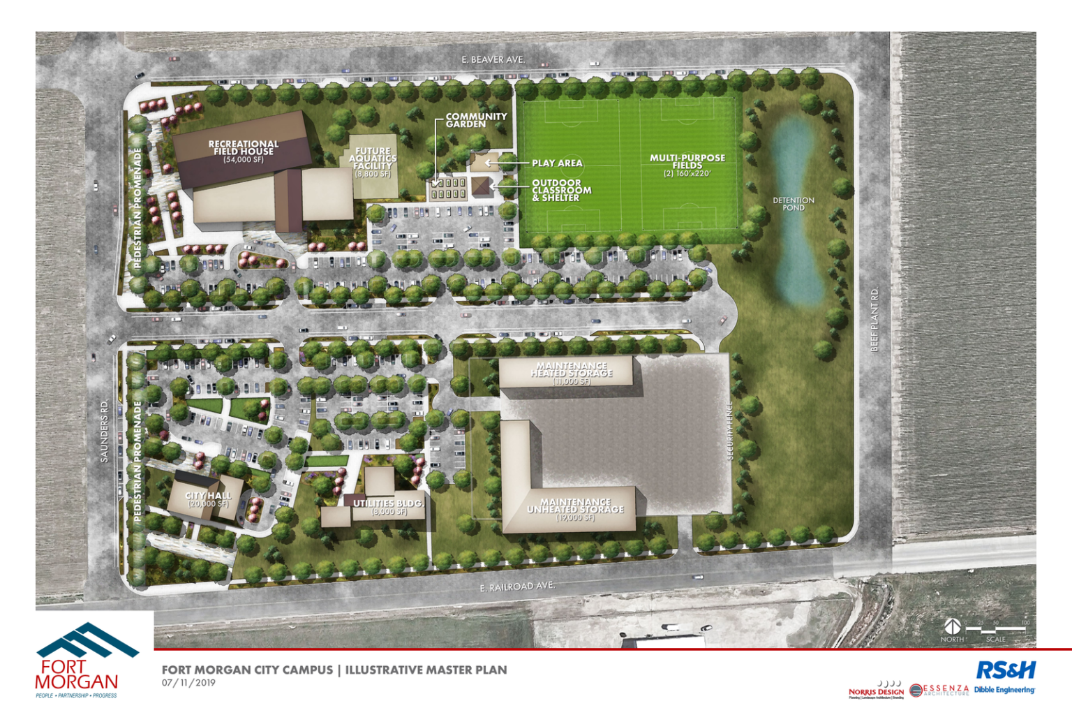 City Recreation Campus and Fieldhouse - Dibble
