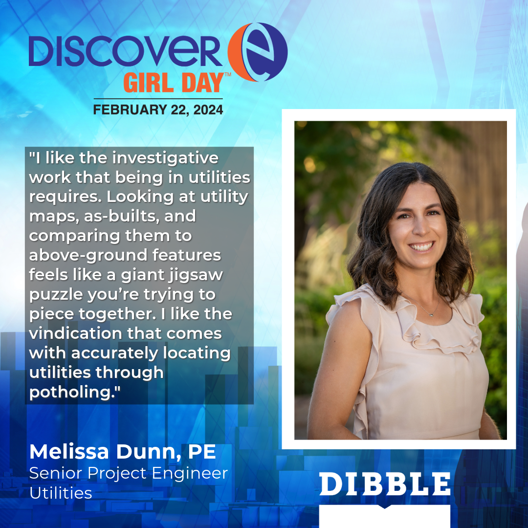 Engineers Week Spotlight - Melissa Dunn, PE - Dibble