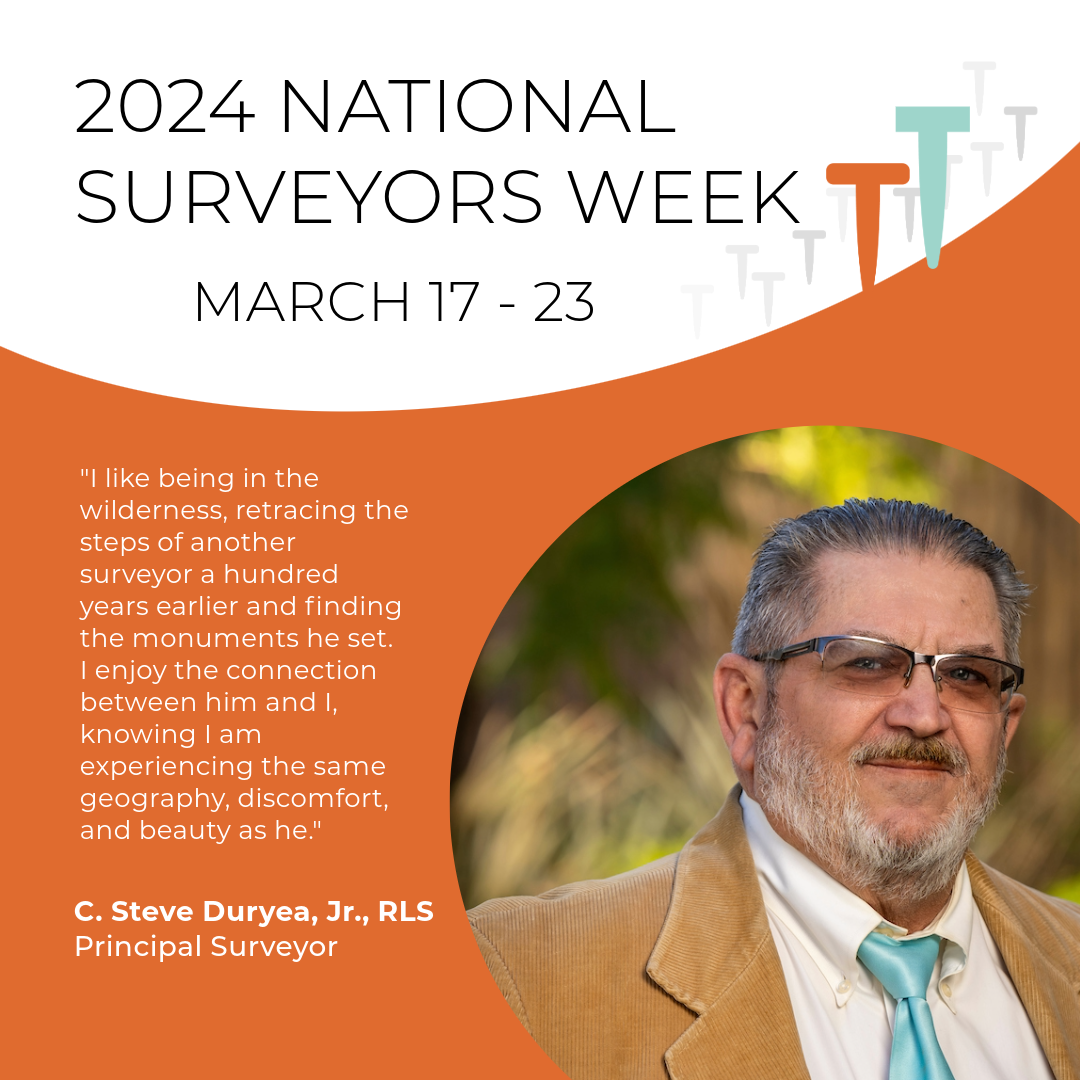 Surveyors Week Spotlight - Steve Duryea, Jr., RLS - Dibble