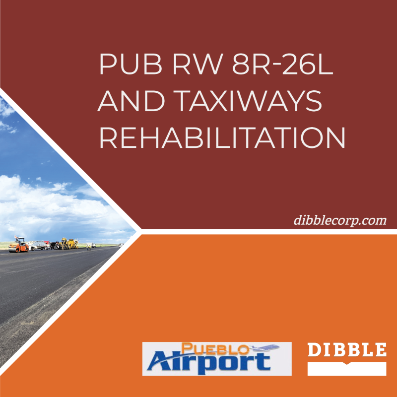 Runway 8R-26L and Taxiway A2 Progress Update - Dibble