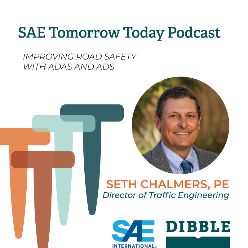 Seth Chalmers Appears on the SAE Tomorrow Today Podcast - Dibble