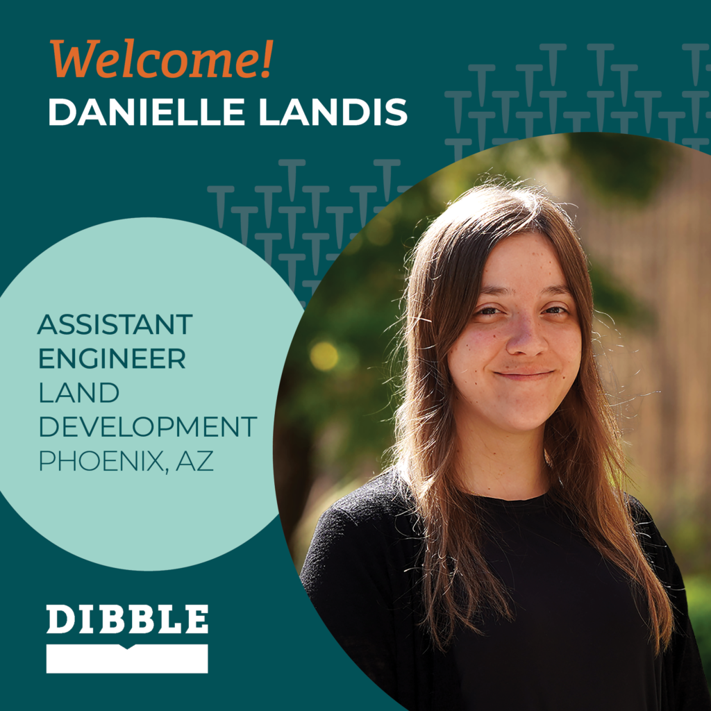 Dibble Welcomes Danielle Landis to the Land Development Team - Dibble