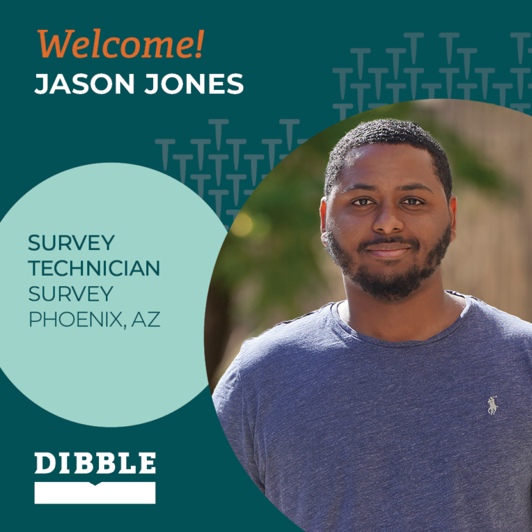 Welcome Jason Jones - Dibble