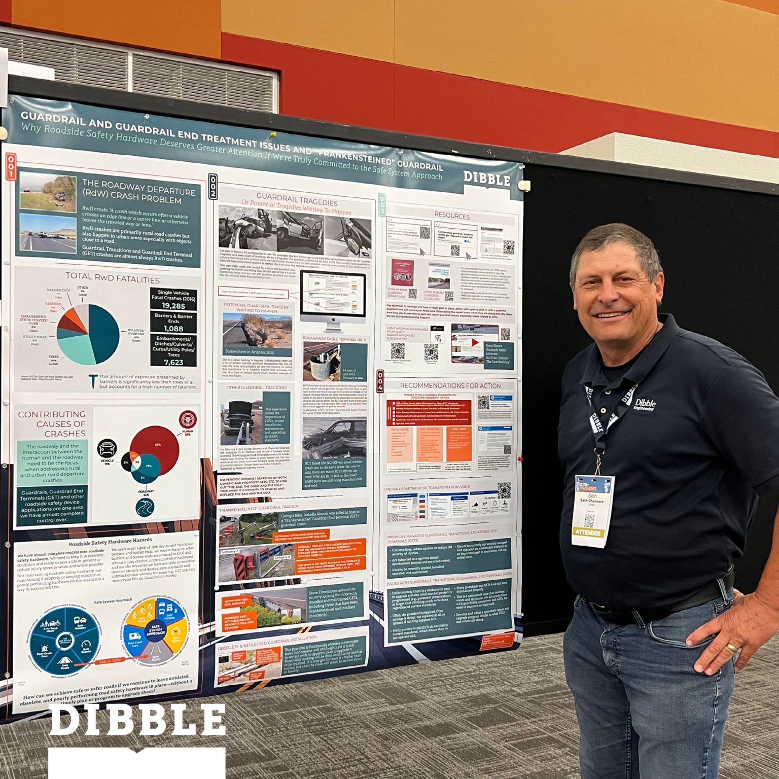 Spotlight on Guardrail Safety at ASCE ICTD & Pavements 2025 - Dibble