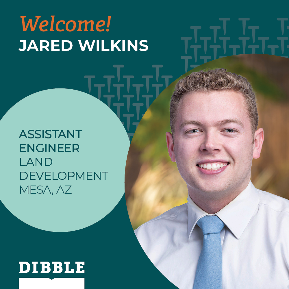 Welcoming Jared Wilkins to Dibble’s Land Development Team - Dibble