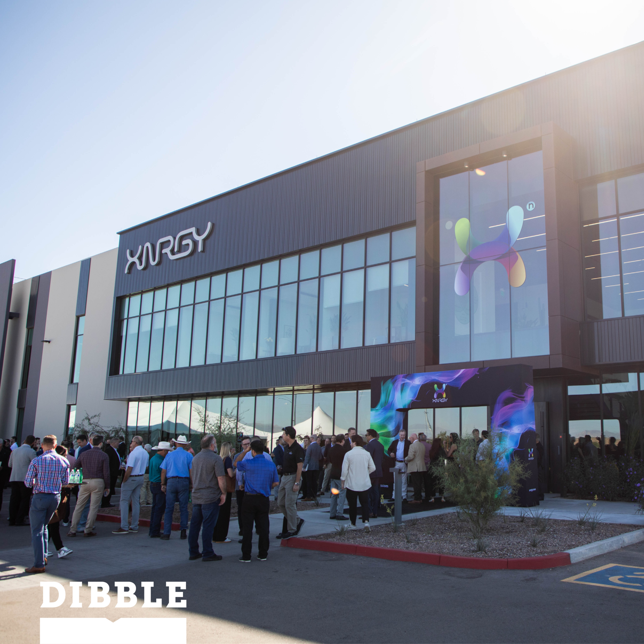 Celebrating the Gateway East XNRGY Development Ribbon Cutting - Dibble
